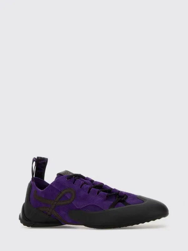 Loewe Calf And Suede Sneakers