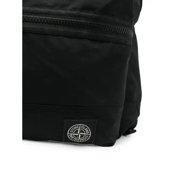 Stone Island Backpacks - Black