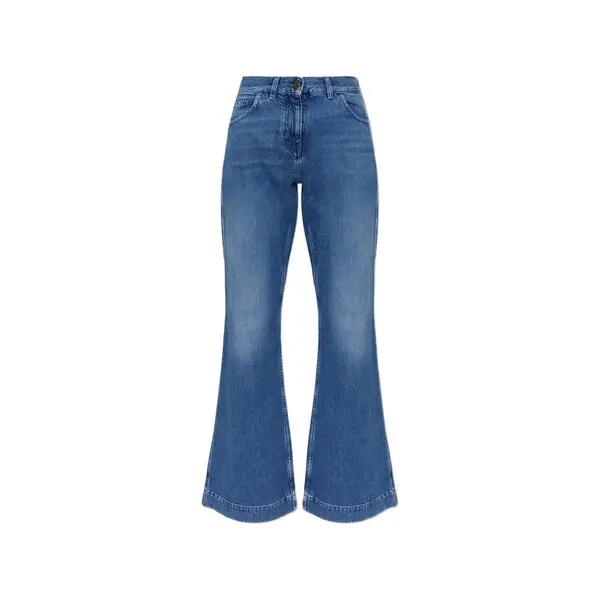 Moncler Denim Wide-leg Jeans - Blue