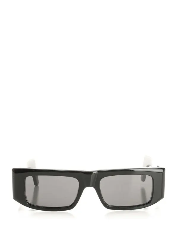 Valentino Garavani Rectangular Acetate Glasses - Black