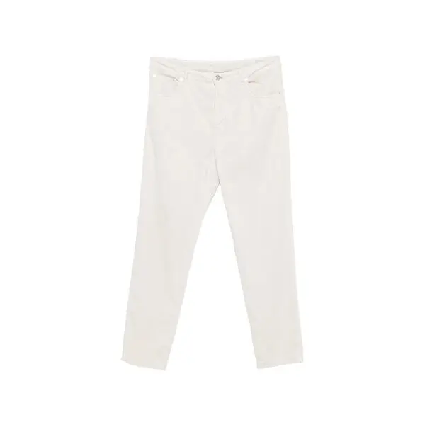 Brunello Cucinelli Neutrals Trousers Regular & Straight-leg Trousers