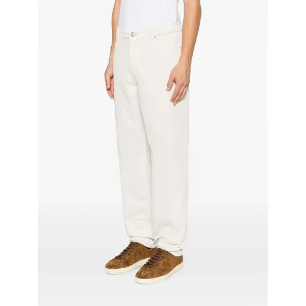 Brunello Cucinelli Neutrals Trousers Regular & Straight-leg Trousers