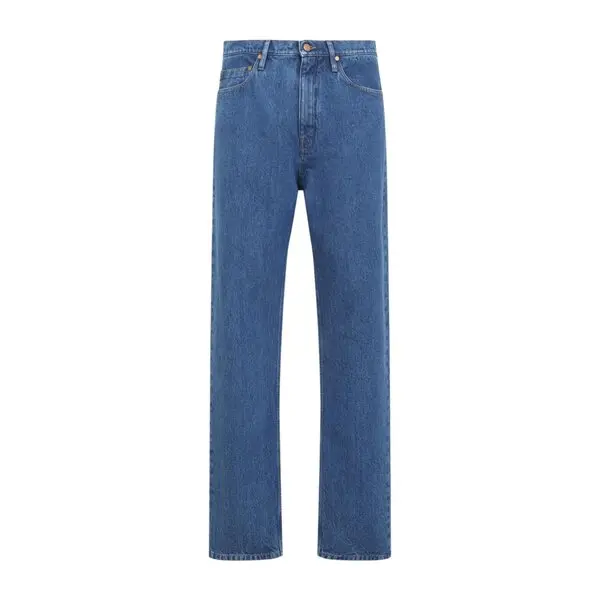 JIL SANDER Cotton Jeans - Blue