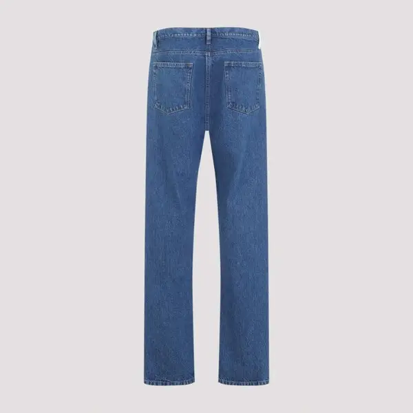 JIL SANDER Cotton Jeans - Blue
