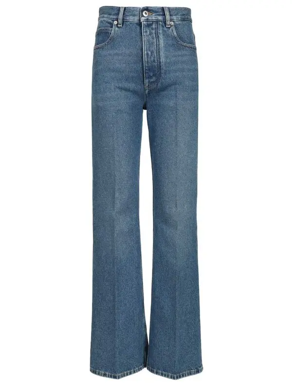 Bottega Veneta Medium Indigo Flared Jeans