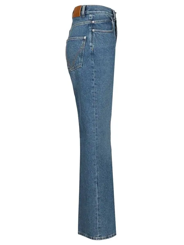 Bottega Veneta Medium Indigo Flared Jeans