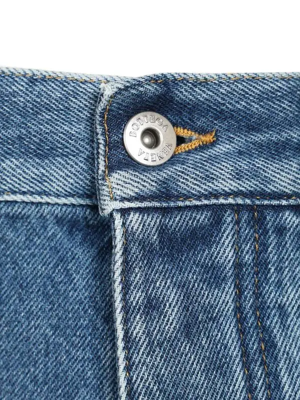 Bottega Veneta Medium Indigo Flared Jeans