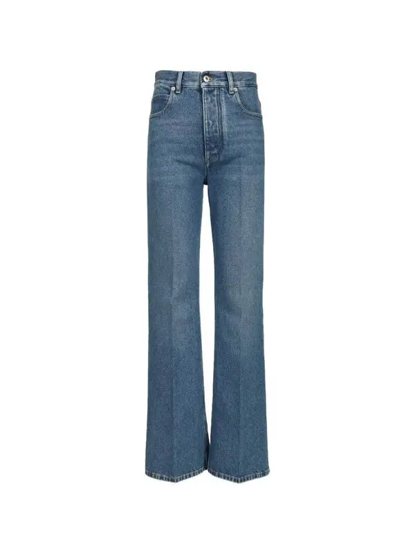 Bottega Veneta Medium Indigo Flared Jeans