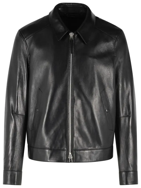 TOM FORD Leather Jacket - Black