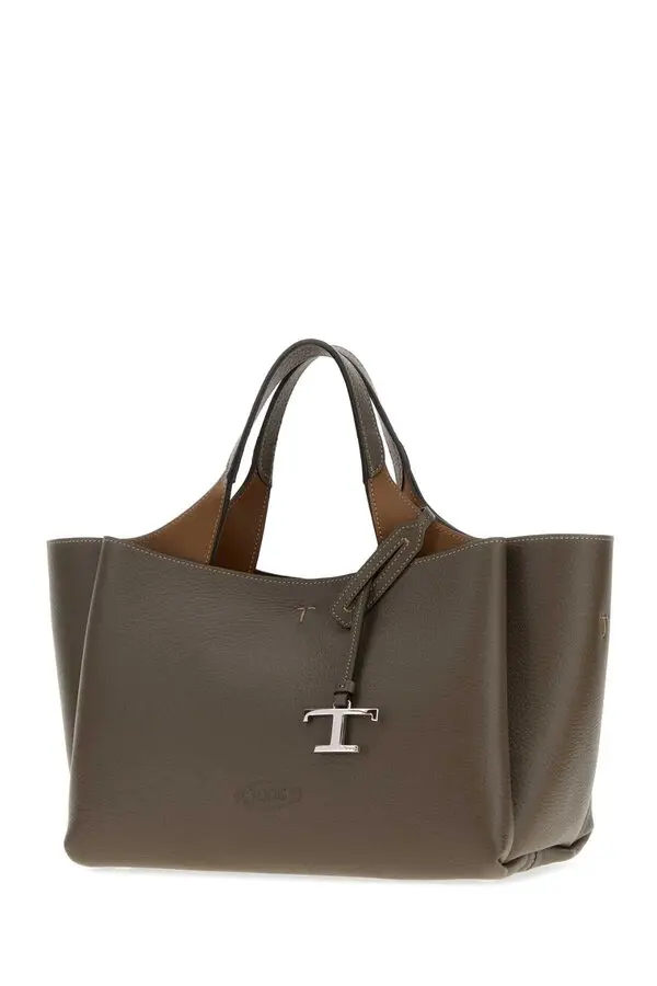 TOD'S Mud Leather Mini Handbag