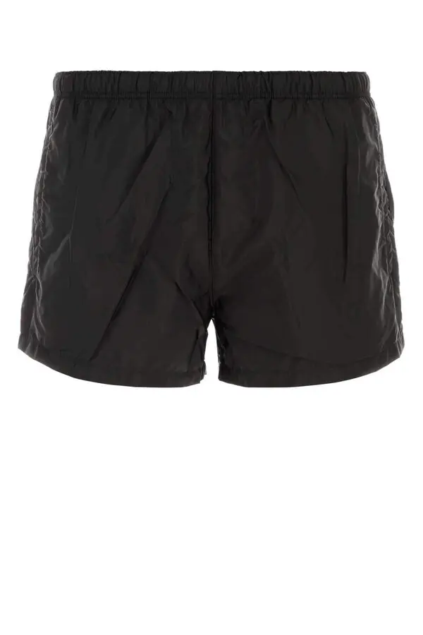 Prada Re-nylon Swimming Shorts - Black