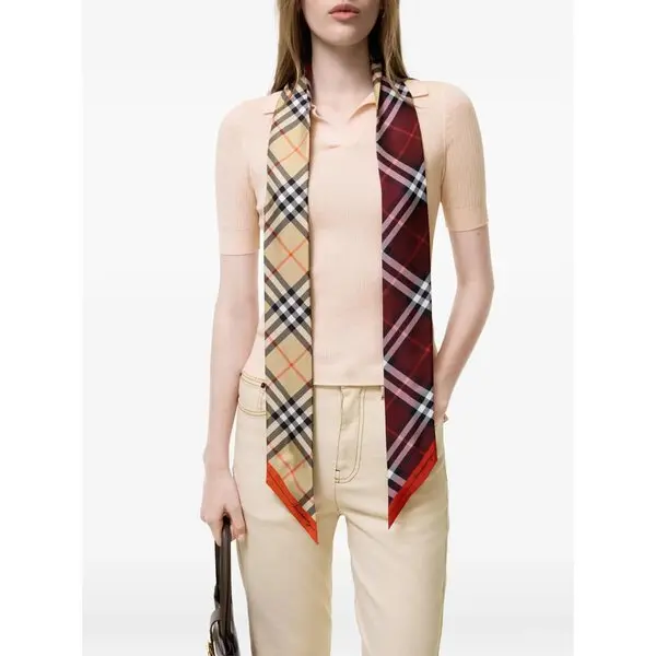 Burberry Neutrals Scarves