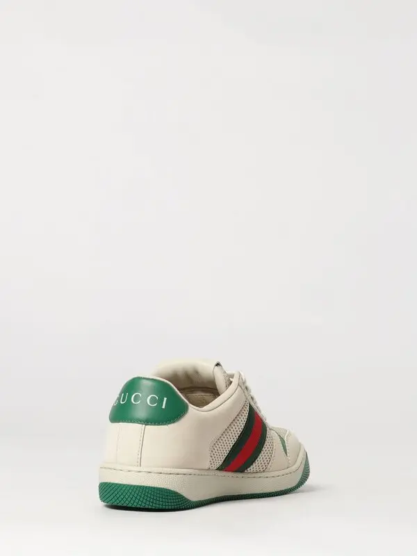 Gucci Screener Low-top Sneakers - Cream