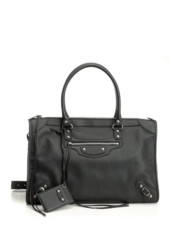 Balenciaga Large Le City Business Bag - Black