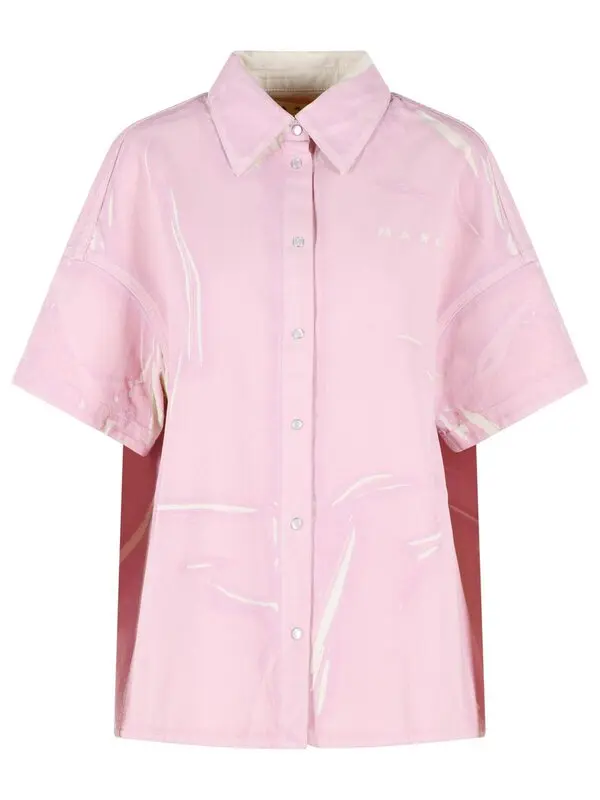Marni Cotton Shirt - Pink