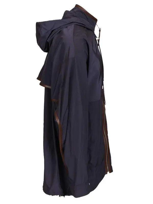 Loewe Hooded Jacket In Technical Fabric