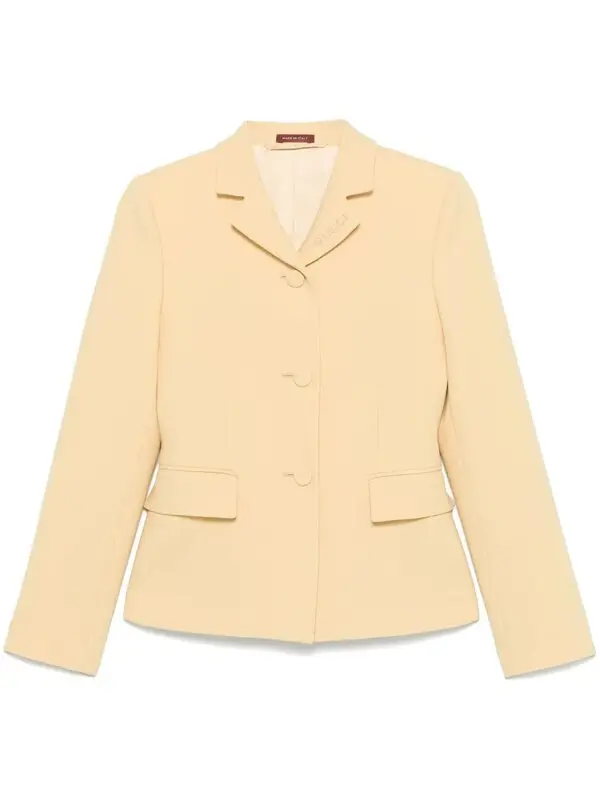 Gucci Crepe Wool Blazer