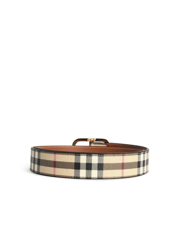 Burberry Beige Tela Belt