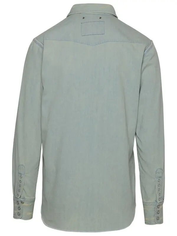 GOLDEN GOOSE Light Denim Shirt