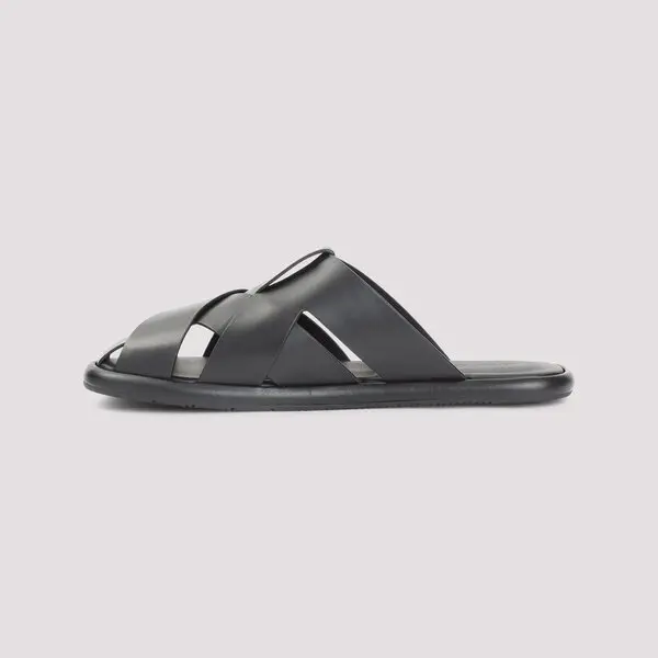 Giorgio Armani Leather Sandals