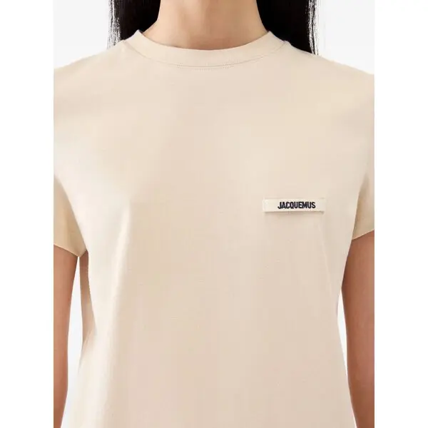 Jacquemus Neutrals Tops T-shirts & Jerseys