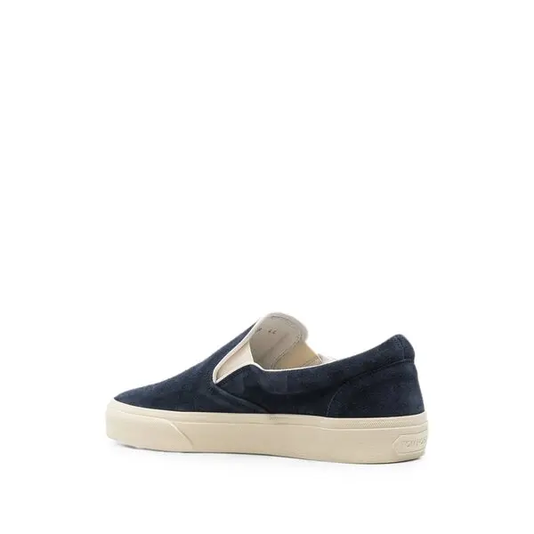 TOM FORD Suede Loafers - Blue