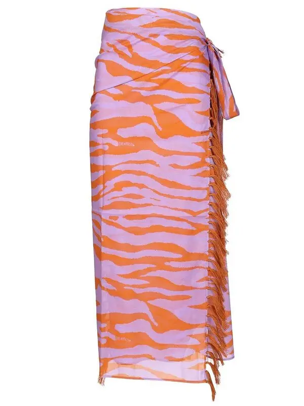 Attico Animal Print Pareo - Multicolor