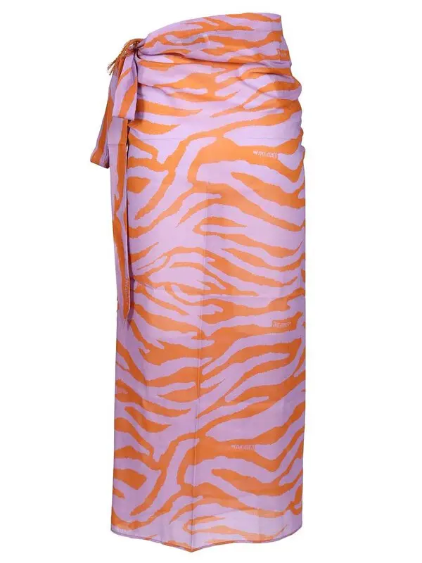 Attico Animal Print Pareo - Multicolor