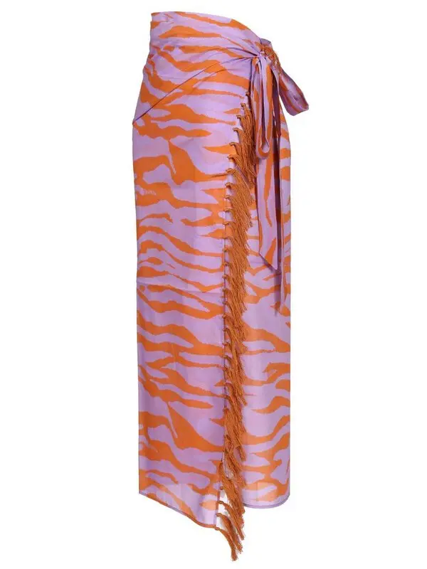 Attico Animal Print Pareo - Multicolor
