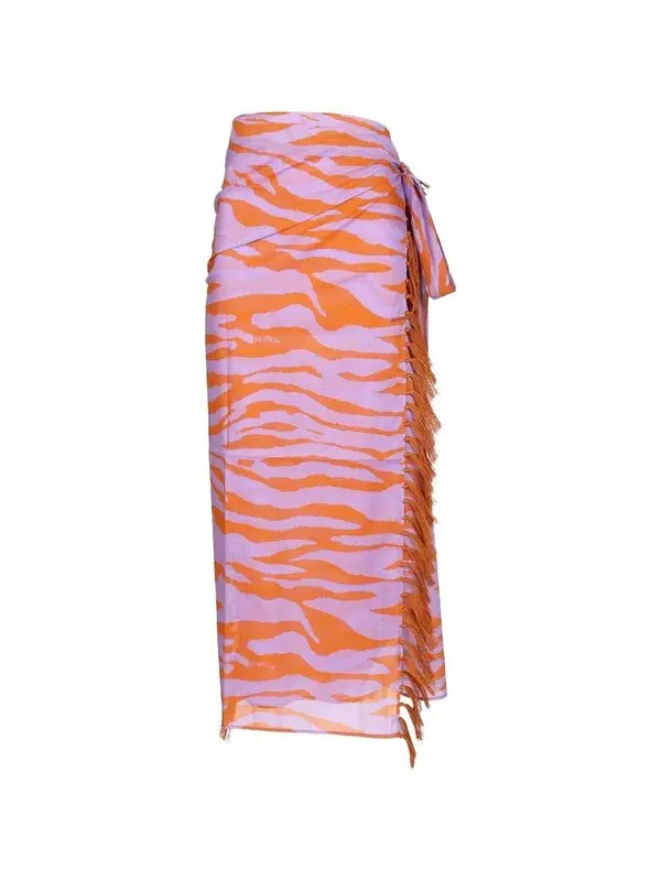 Attico Animal Print Pareo - Multicolor