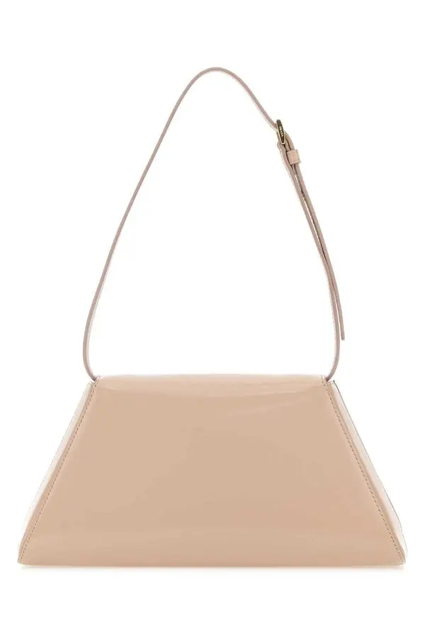 Prada Powder Leather Shoulder Bag