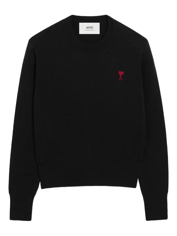 AMI Paris De Coeur Wool Sweater