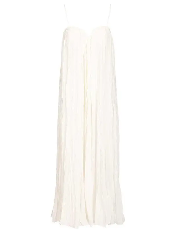 ROTATE BY BIRGER CHRISTENSEN Midi Dress - White