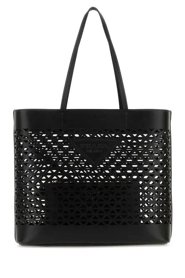 Prada Leather Shopping Bag
