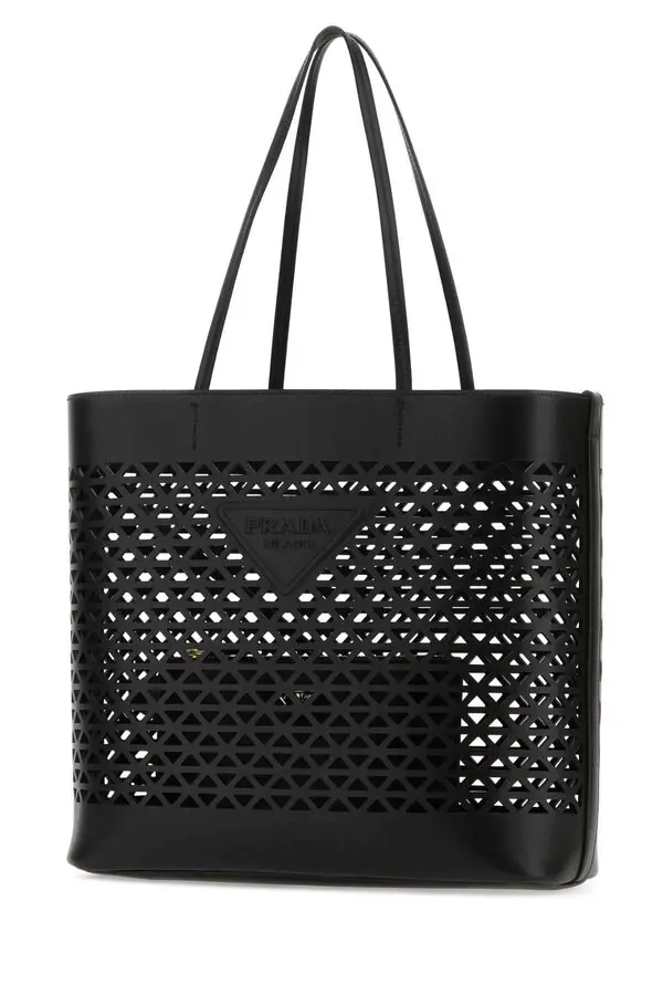 Prada Leather Shopping Bag
