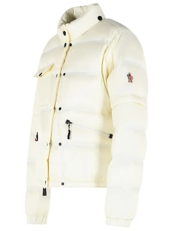 Moncler Mauduits' Ivory Polyamide Down Jacket - White