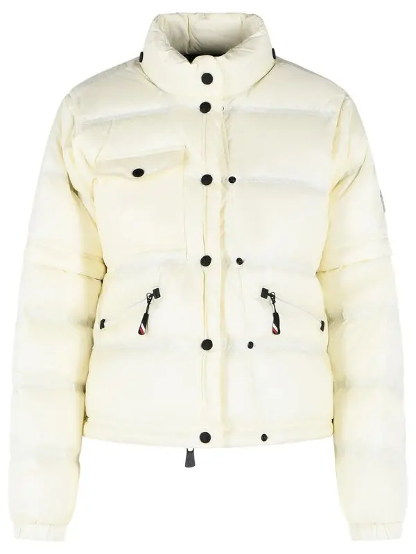Moncler Mauduits Polyamide Down Jacket - White