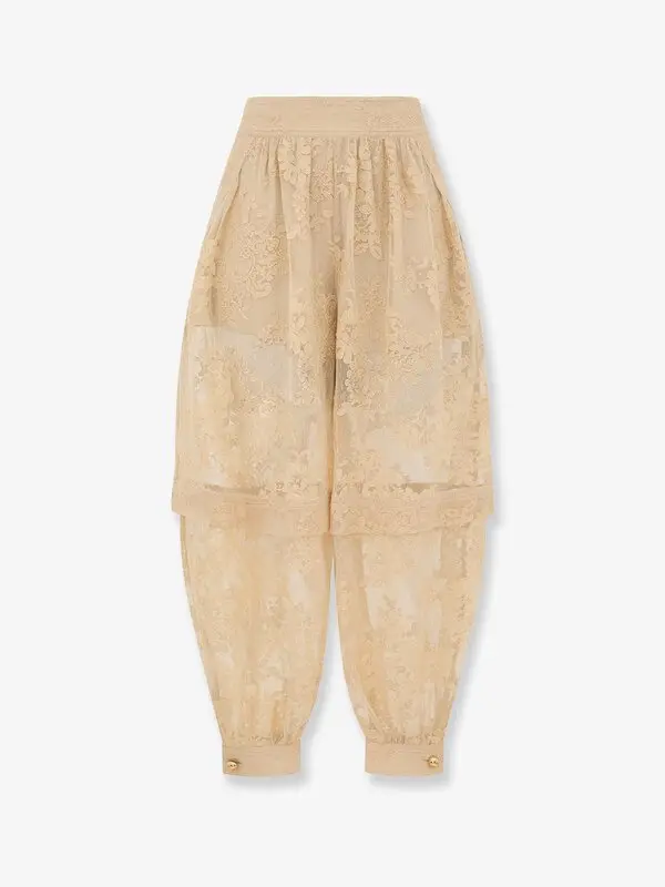 Zimmermann Luna Lace Harem Pant