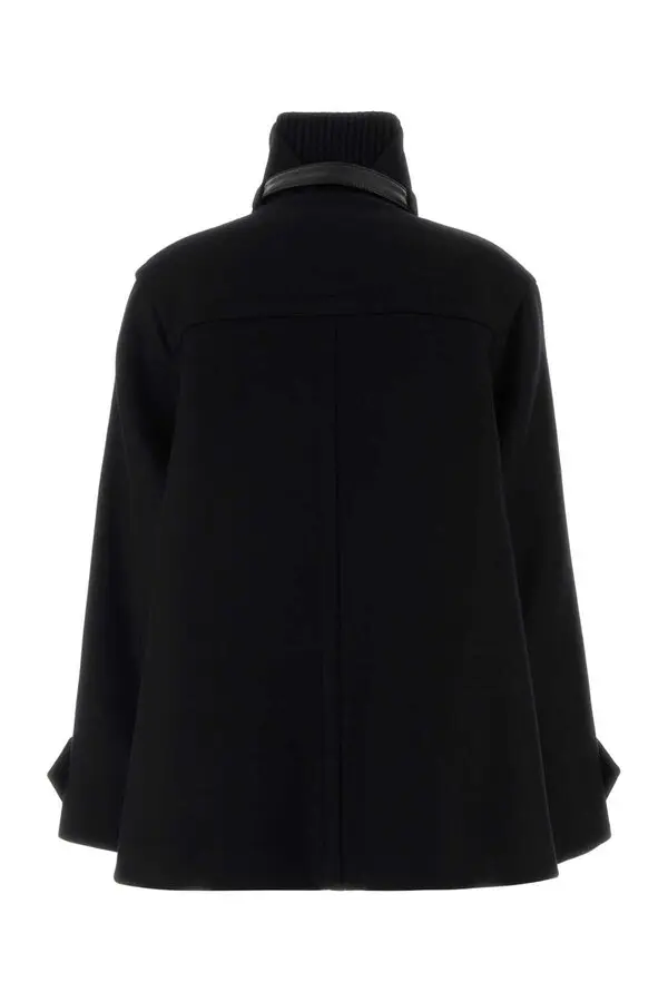 LANVIN Wool Coat - Black