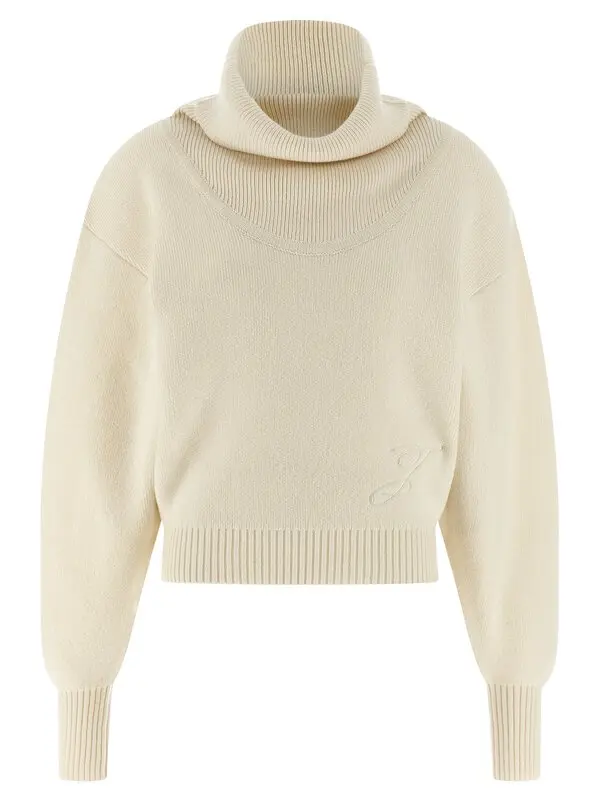 Jacquemus La Maille Pallone Sweater - White