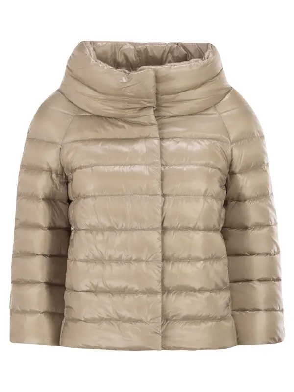 Herno Sofia Mini Cape With 3/4 Sleeves