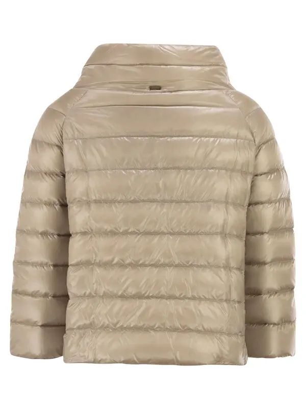 Herno Sofia Mini Cape With 3/4 Sleeves