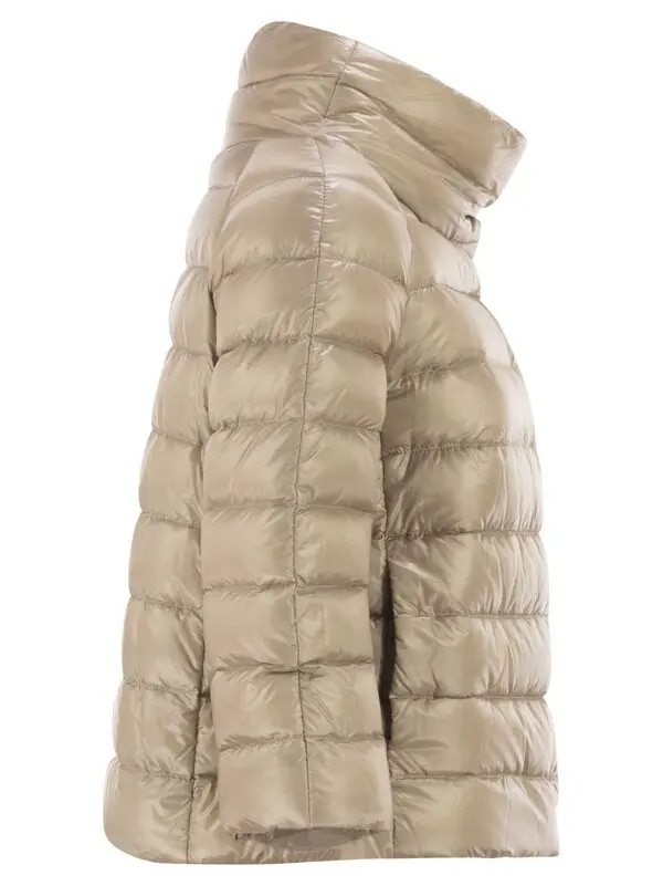 Herno Sofia Mini Cape With 3/4 Sleeves