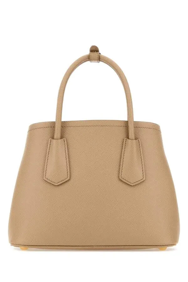 Prada Sand Leather Handbag
