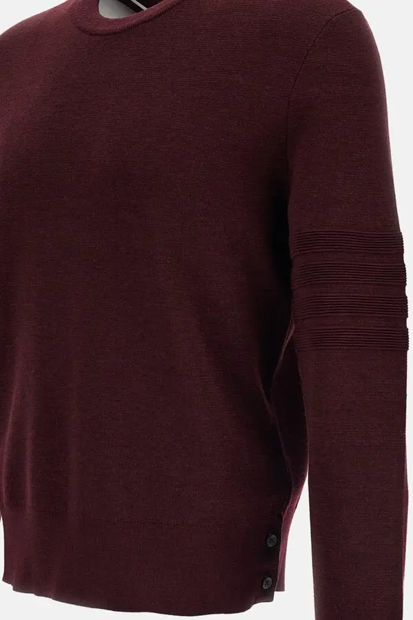 Thom Browne Ottoman Milano Stitch 4-bar Bomber Pullover