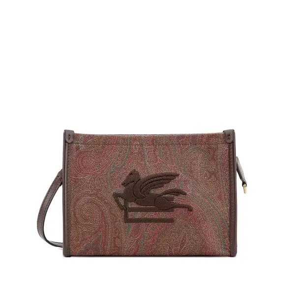 Etro Paisley Jacquard Pouch - Red