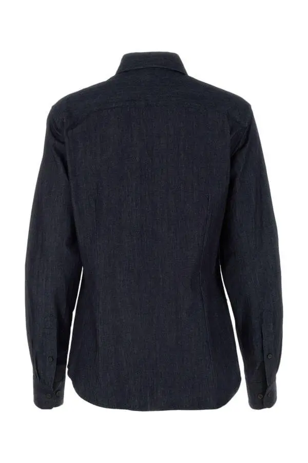 Dries Van Noten Denim Chowy Shirt