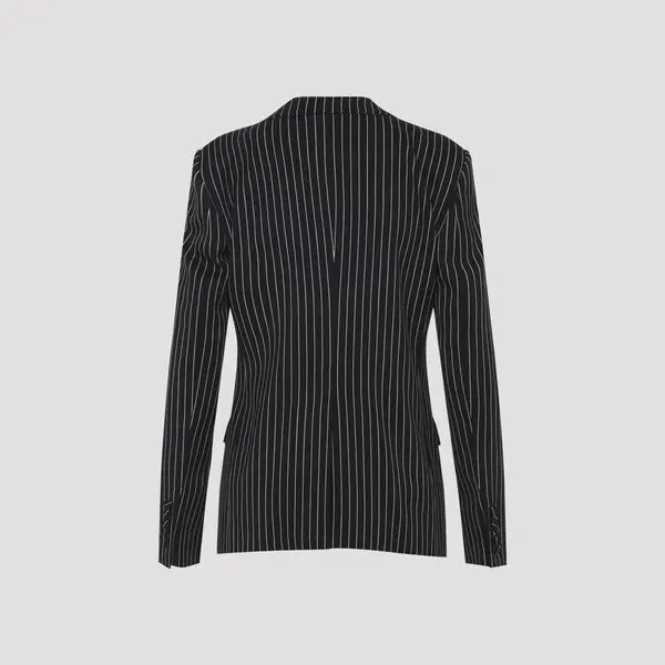 TOM FORD Striped Wool Barathea Jacket