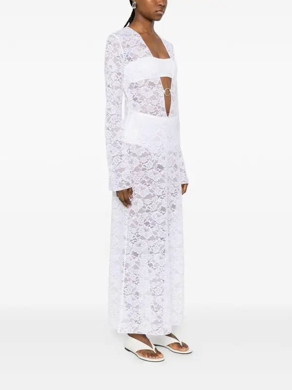 Oseree Long Lace Dress