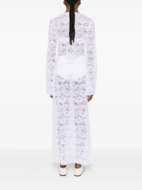 Oseree Long Lace Dress
